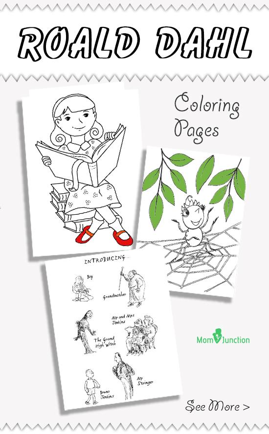 Roald Dahl Danny Champion Of The World Sketch Coloring Page