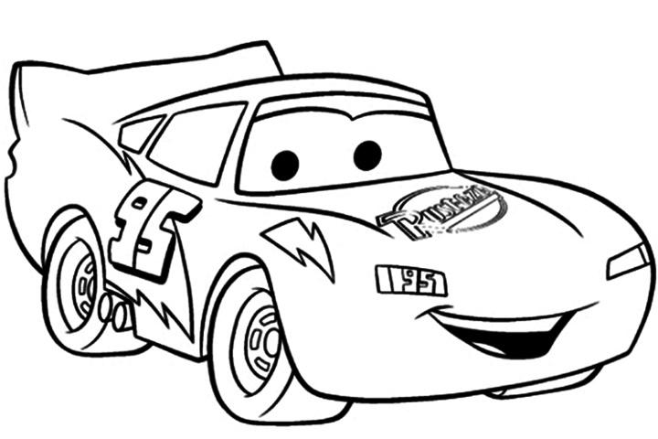 Rayo mcqueen for coloring - Imagui