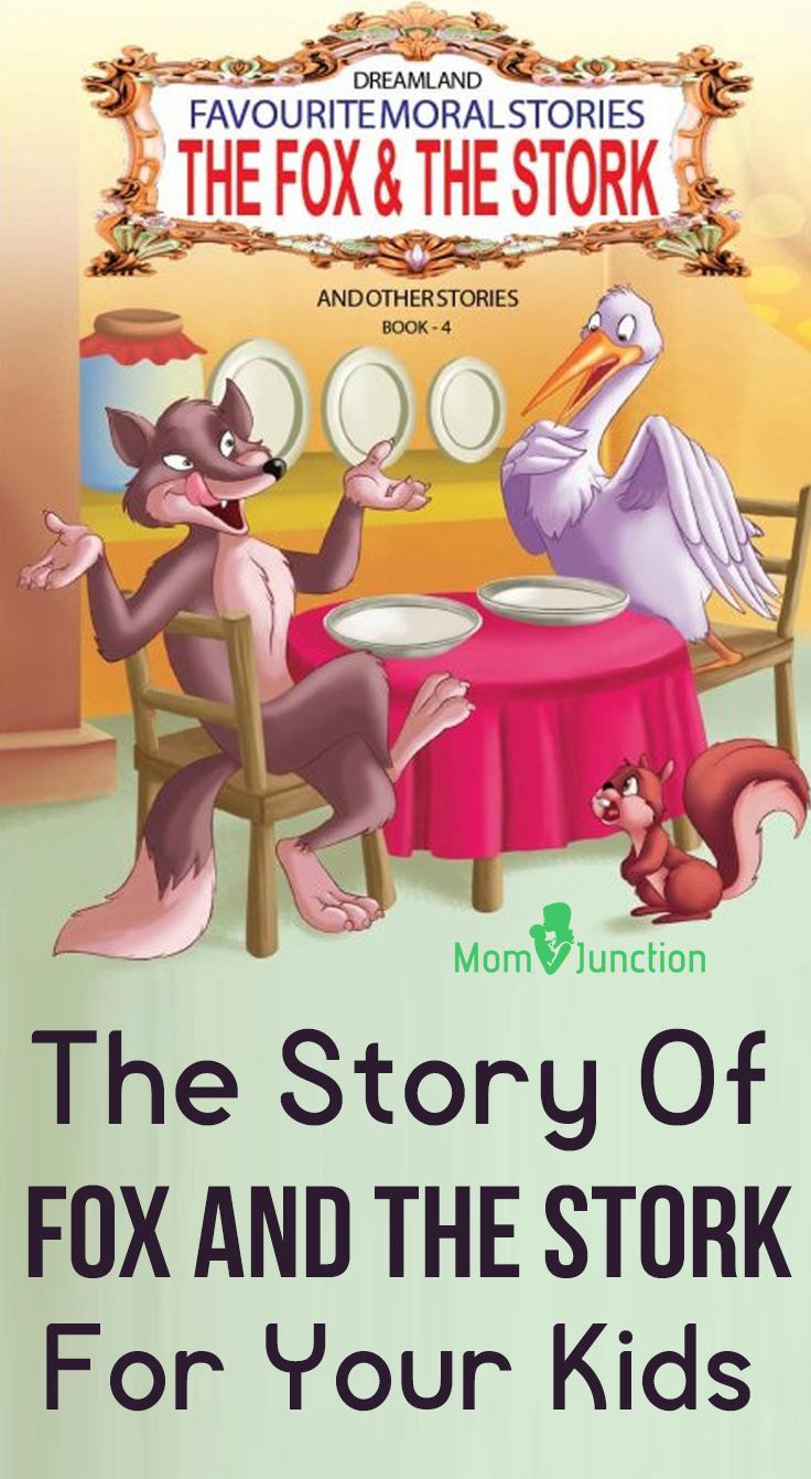 The Story Of The Fox And The Stork For Kids