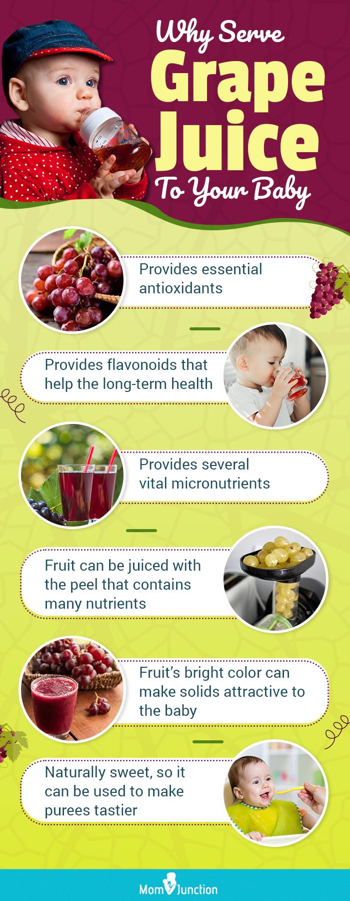 Is It Good To Feed Your Baby Grape Juice? | MomJunction