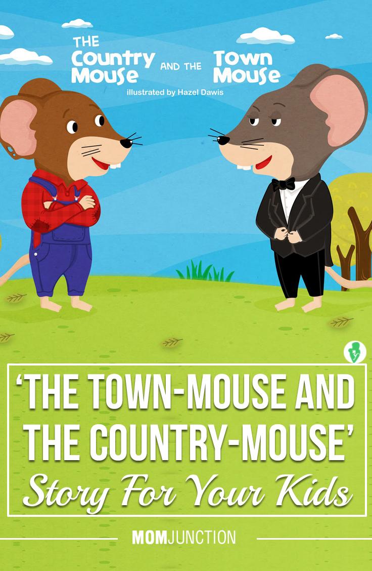 The Town Mouse And The Country Mouse Story For Your Kids