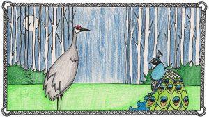 'The Peacock And The Crane Story' For Your Kids