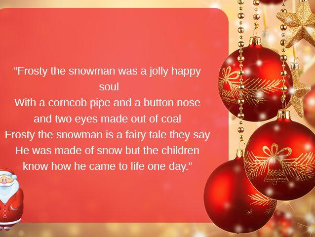 25 Christmas Songs, Poems And Carlos For Kids