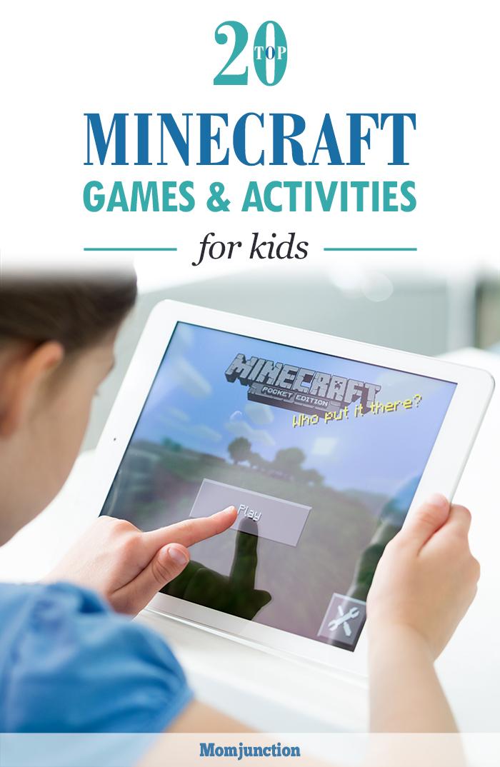 20 Minecraft Games And Activities For Kids To Play