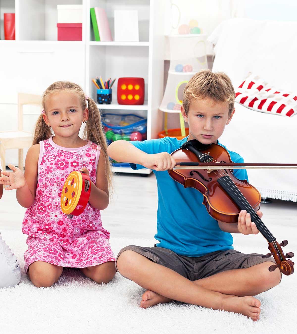 Toddlers Playing Music Toddlers Playing Music