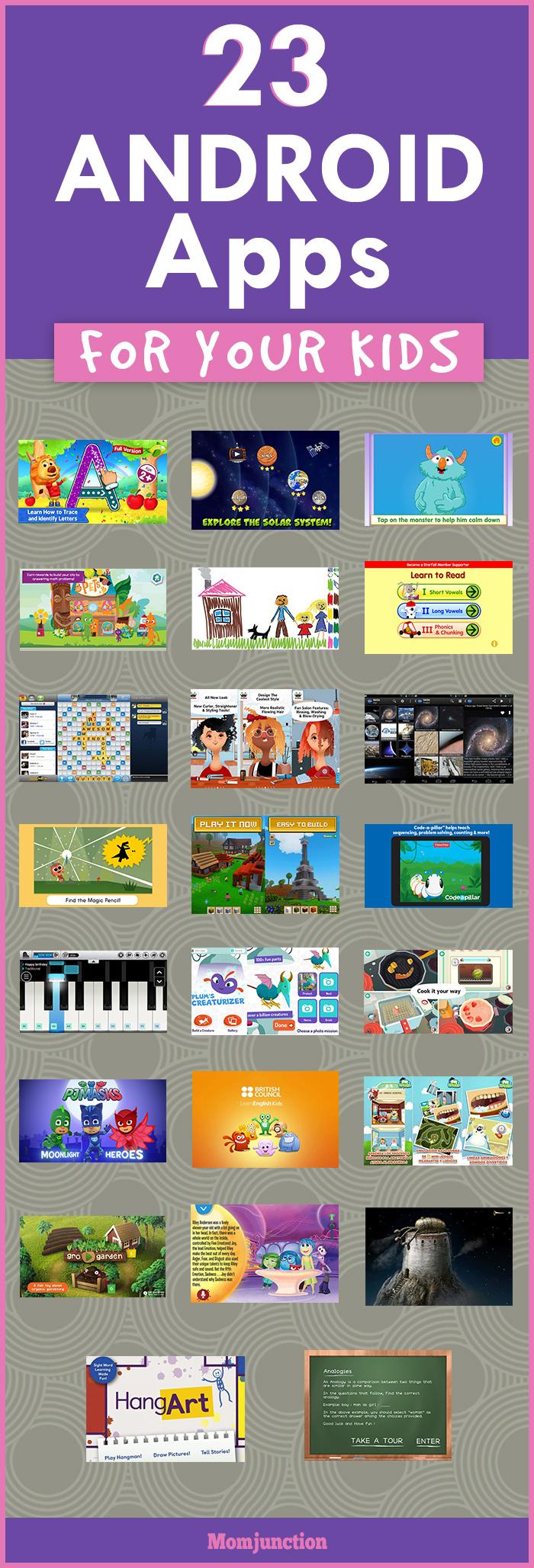 23 Best Android Apps For Kids To Keep Them Busy