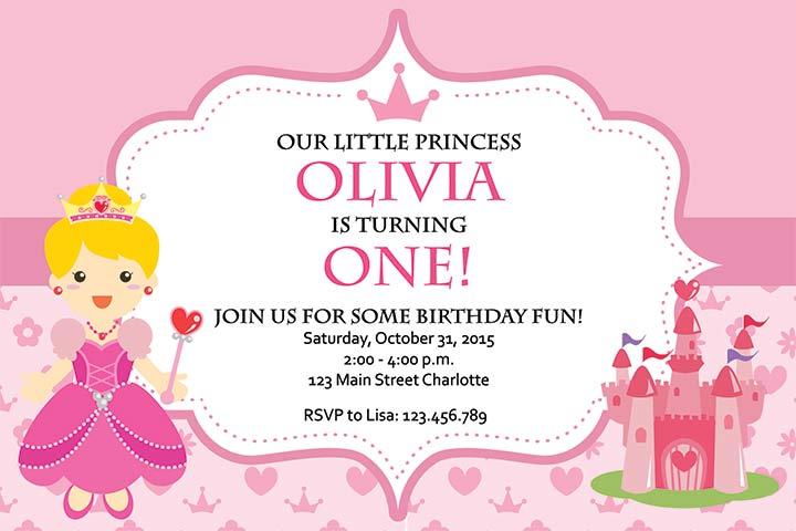 Birthday Invitation Sample For Baby Girl Mudie Fourge1946 Birthday Invitation Sample For Baby Girl Mudie Fourge1946