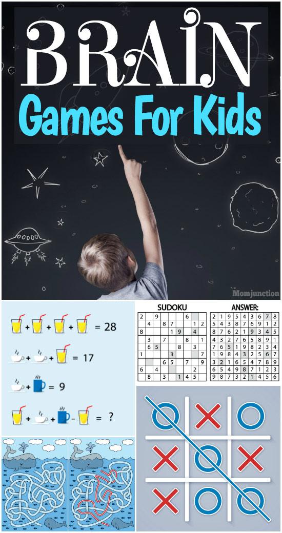 20 Innovative Brain games for kids