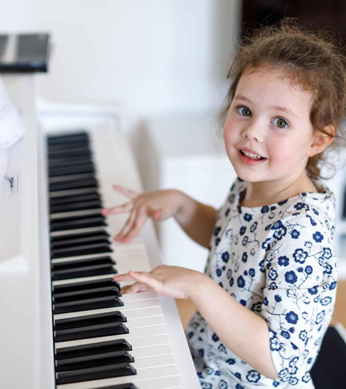 Poskakova Pr ok Matrace Kids Songs Piano Notes Som Py n Citov 