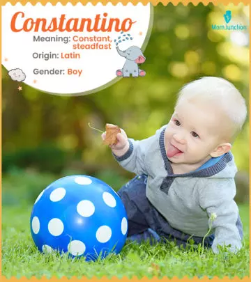 Constantino Name, Meaning, Origin, History, And Popularity | MomJunction