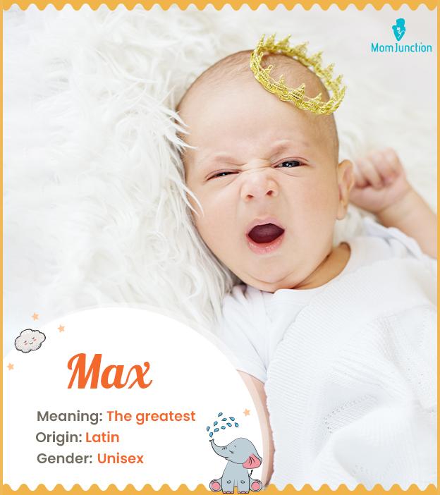 Max Name Meaning Origin History And Popularity