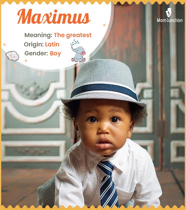 Maximus Name Meaning Origin History And Popularity