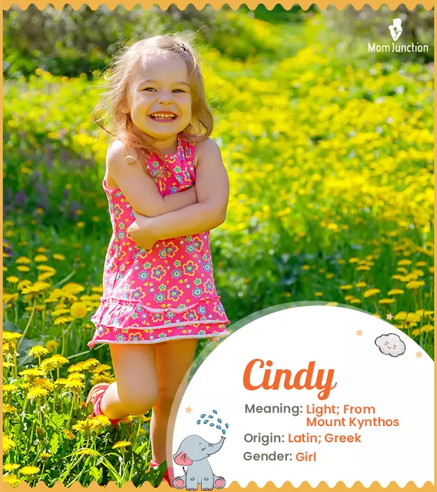 Cindy Name Meaning, Origin, History, And Popularity | MomJunction