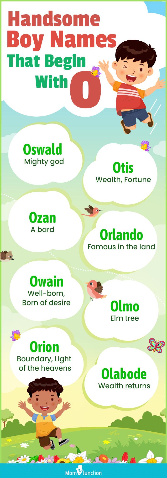 956 Baby Boy Names That Start With O MomJunction