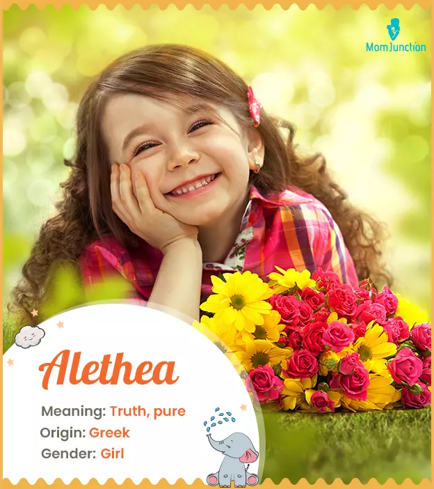 Alethea Name Meaning, Origin, History, And Popularity | MomJunction