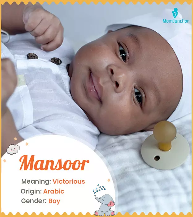 Mansoor Name Meaning, Origin, History, And Popularity | MomJunction