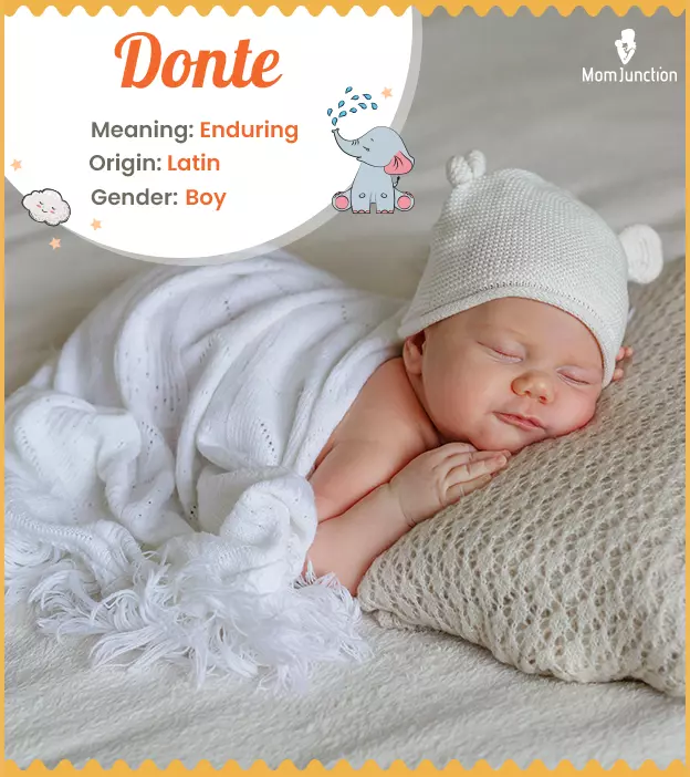 Donte Name Meaning, Origin, History, And Popularity | MomJunction