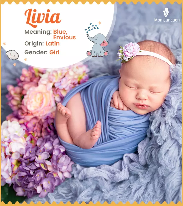 Livia Meaning, Origin, History, And Popularity | MomJunction