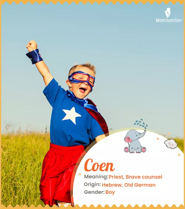 Coen Meaning, Origin, History, And Popularity | MomJunction