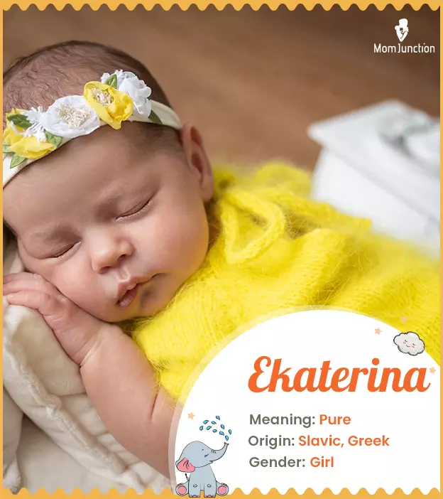 Ekaterina Name Meaning Origin History And Popularity MomJunction