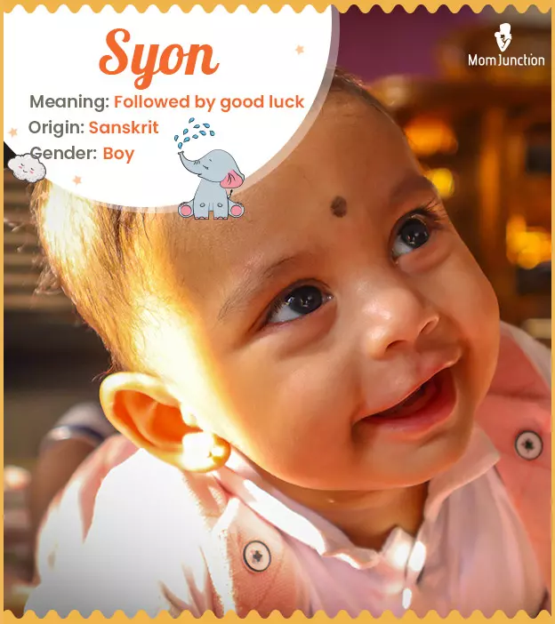 Syon Name Meaning, Origin, History, And Popularity | MomJunction