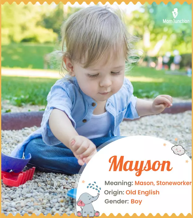 Mayson Name Meaning, Origin, History, And Popularity | MomJunction