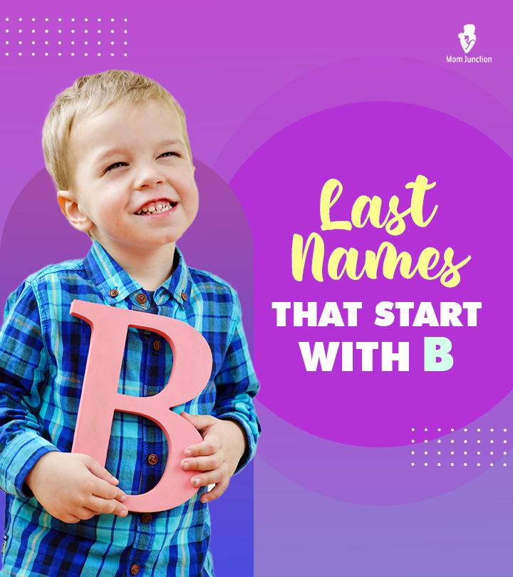 250+ Common Last Names That Start With B - UsParenting.com