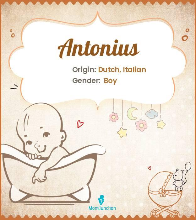 Antonius Name Meaning, Origin, History, And Popularity