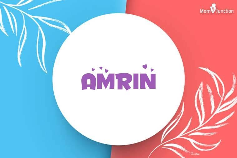 Amrin Baby Name: Meaning, Origin, Popularity
