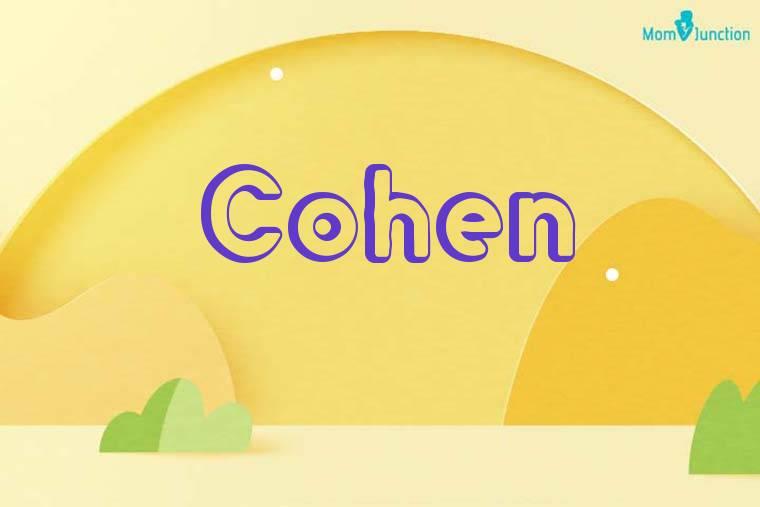 Cohen Name Meaning, Origin, History, And Popularity