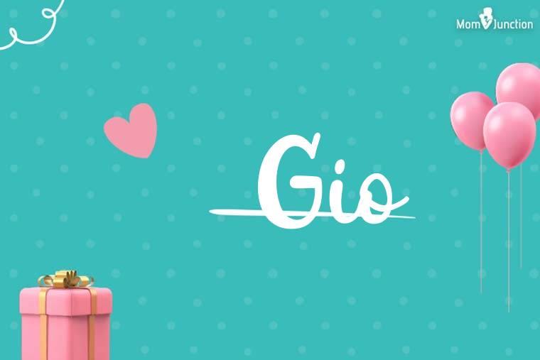 Gio Name Meaning, Origin, History, And Popularity