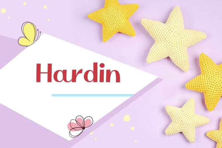 Hardin Name Meaning, Origin, History, And Popularity