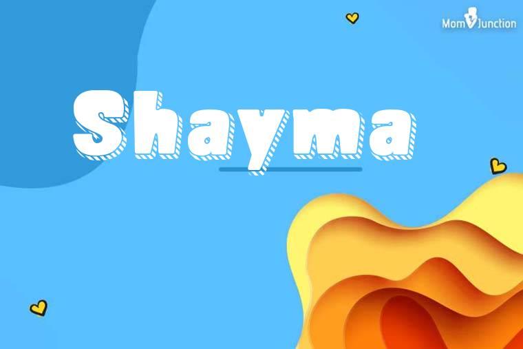 Explore Shayma: Meaning, Origin & Popularity