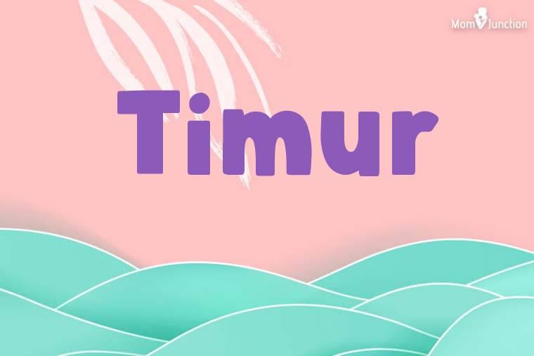 Explore Timur: Meaning, Origin & Popularity