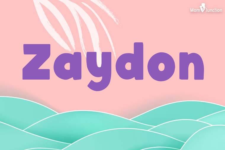 Explore Zaydon: Meaning, Origin & Popularity