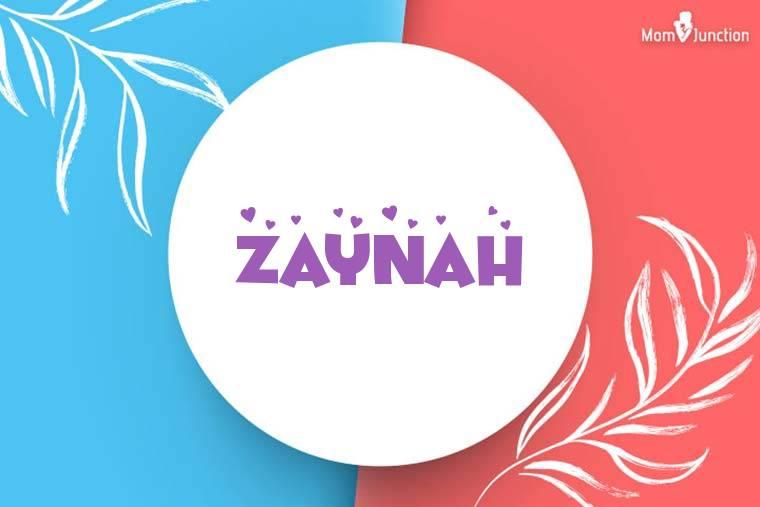Explore Zaynah Name Meaning: Complete Guide To Origin & Popularity ...